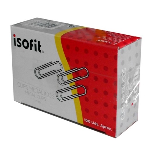 ISOFIT CAJA DE CLIP 33 MM - CynaPlus, insumos industriales en Puerto Montt