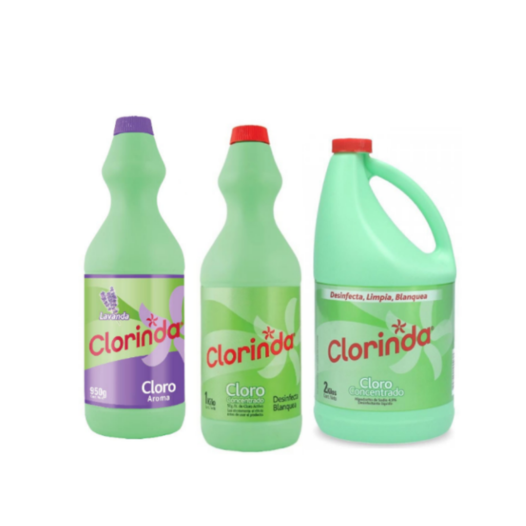 CLORO CONCENTRADO CLORINDA VARIEDADES | CynaPlus Puerto Montt Chile ...